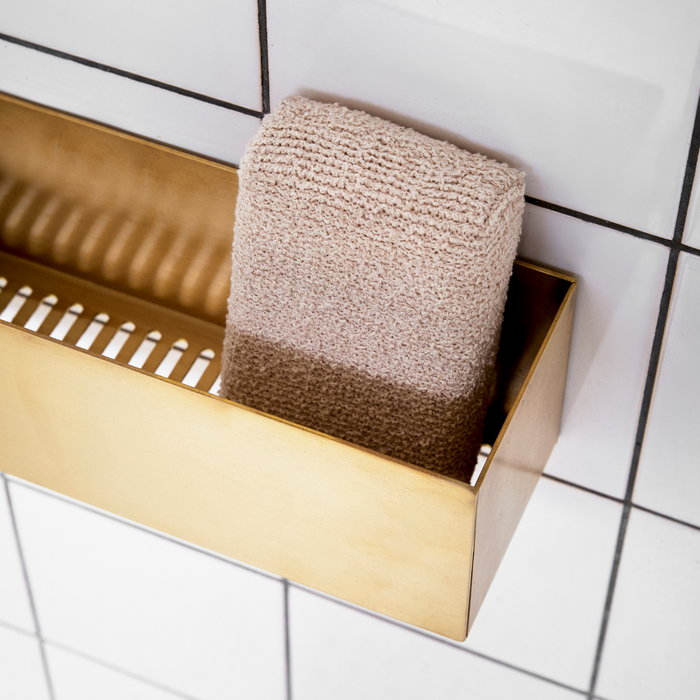 Brusehylde, massiv messing | Dansk design, produktion og kvalitet